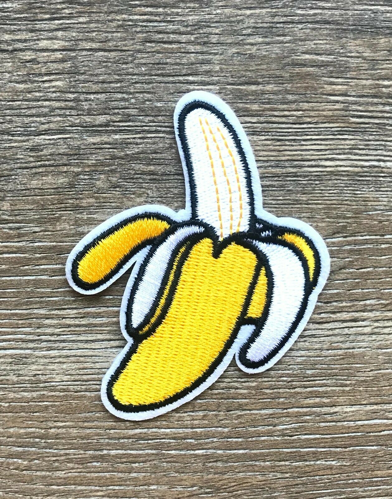 Banane Patch Aufnäher Bügelbild Obst - Kisslook.de