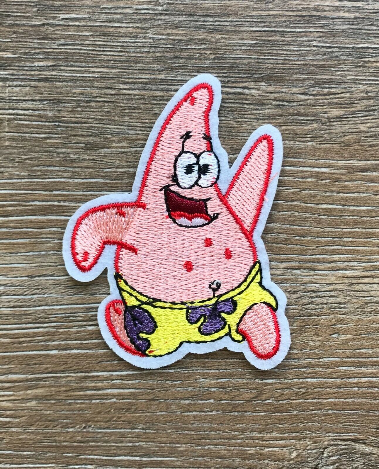 Patrick SpongeBob Schwammkopf Patch Aufnäher Bügelbild Serie Film ...
